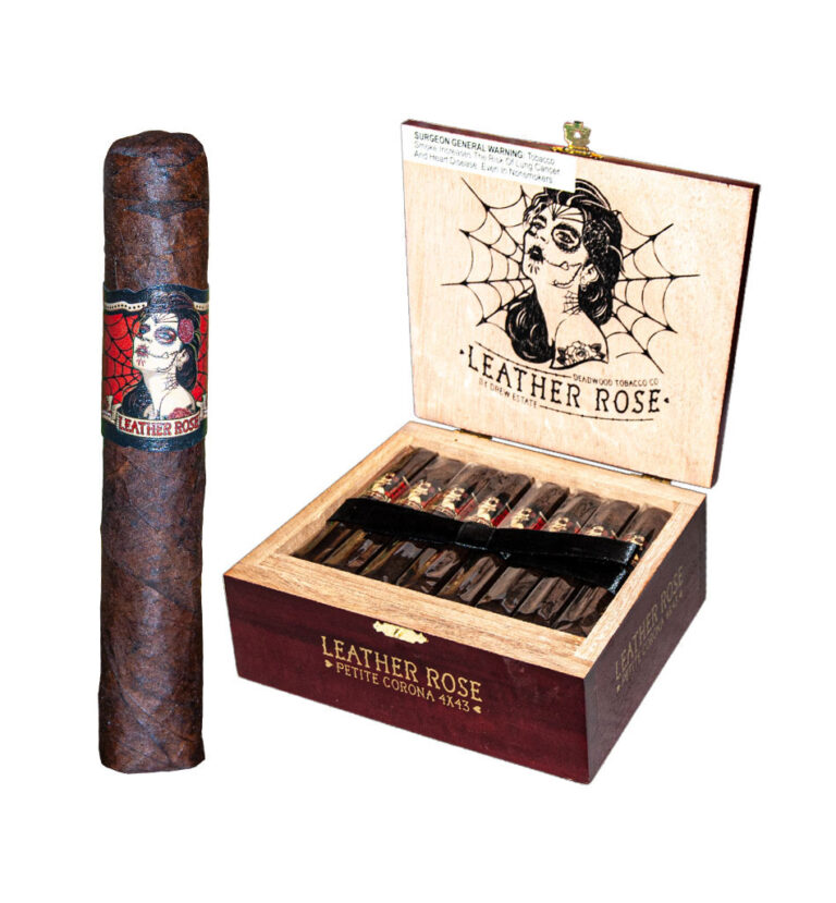 Deadwood Leather Rose Petite Corona - CDM Cigars